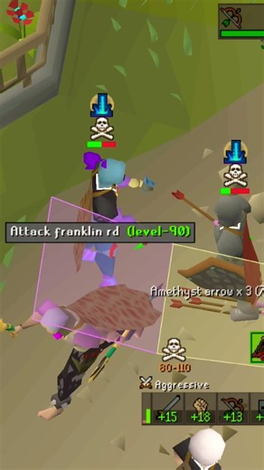 Osrs moblie pk: thanks to the rune defender #oldschoolrunescape ￼