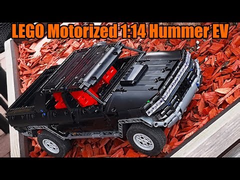 LEGO Motorized 1:14 LEGO Hummer EV Pickup