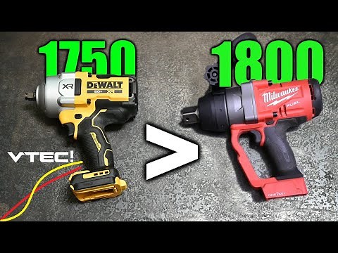 DeWALT's New VTec Impact Wrench is Ridiculous DCF961