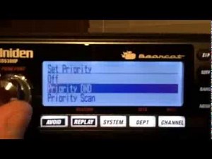 Uniden Bearcat BCD536HP Priority Feature