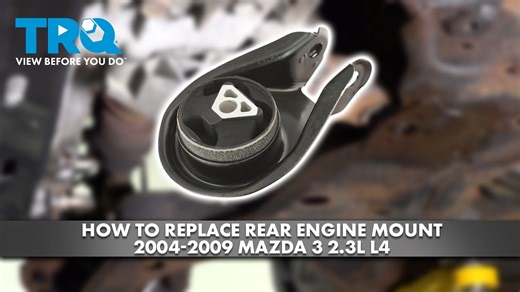 How to Replace Rear Engine Mount 2004-2009 Mazda 3 32L L4