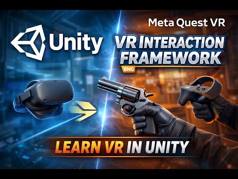 BNG Framework Tutorial | VR Interaction Toolkit for Unity – Part 1