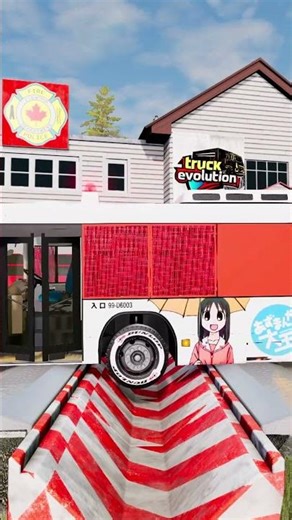 BeamNG.drive Truck vs Reverse Speed Bump Spintires Mudrunner Eps 336