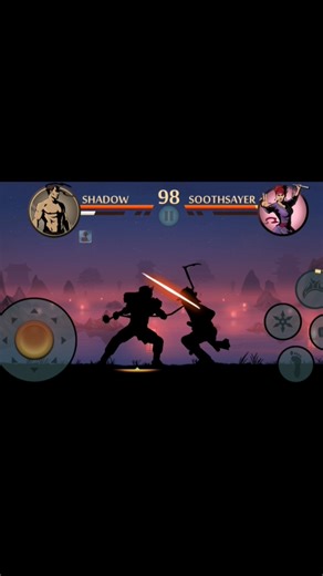 Shadow fight 2 Shadow vs Soothsayer perfect shorts #shadowfight2 #shorts #gameplay #edit #music