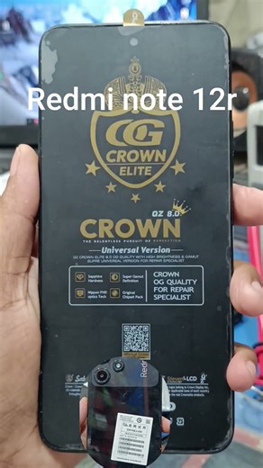 Redmi note 12r lcd change #redmi #mobile #gsm #repair #lcd