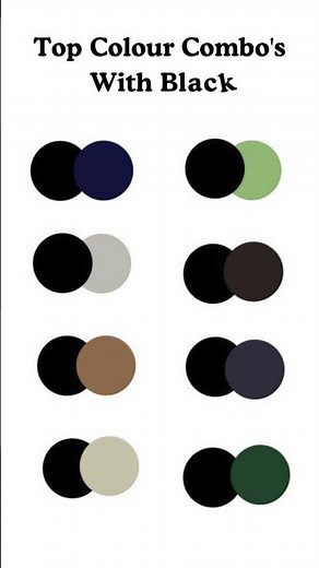 ✨🖤Best Colour That Matches With Black Perfectly🖤✨