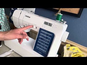How to thread your brother sewing ￼ machine cs7000x sewing machine