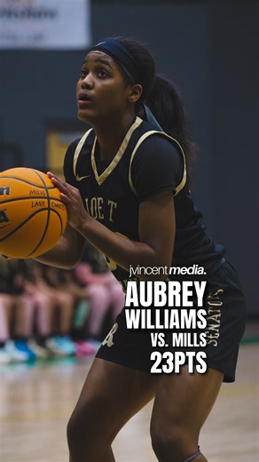 FAB44TV🎥❌📸 on Instagram: "Freshman Lady Senator Aubrey Williams is a certified triple threat! High basketball IQ. Locks in defensively. Scores at all three levels. The future is already here. #FAB44TV #jvincentmedia"