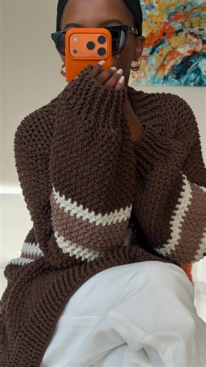 Agnes Koch | AC | Modern Crochet | DE 🇩🇪 on Instagram: "The Elizabeth crochet cardigan tutorial is on now live on my YouTube channel ( AC Crochets) Written Pattern is available on Etsy ( ACcrochetsShop) links on my bio ⬆️👆🏾 Yarn: 🧶 Mika from @wollidu.de It is a blend of acrylic and cotton, light weight and I used 15 skeins with a 4.0mm hook. #crochet #häkeln #crochettutorial #crochetpattern #crochetaddict #crochetsweater #wollidu #accrochets"