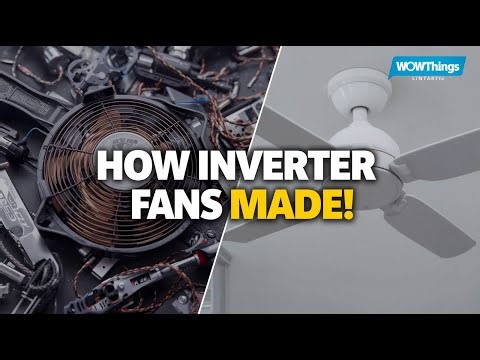 "Inside the Factory: How Premium AC/DC Inverter Ceiling Fans Are Made Step-by-Step"