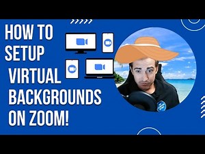 How to Setup a Virtual Background on Zoom 2025 edition!