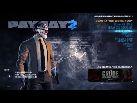 Payday 2 🔫👺 GAMEPLAY Español PC 4K/60FPS SIN COMENTARIOS | No commentary