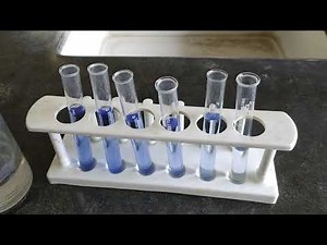 Colorimetric estimation of Copper