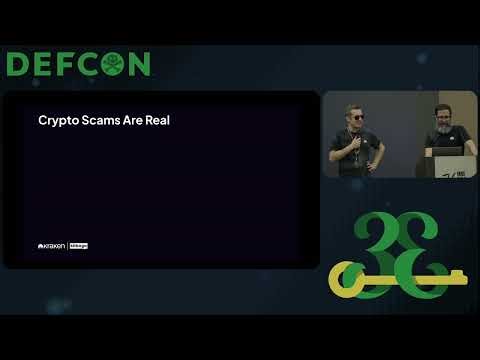 DEF CON 33 - The Anatomy of a Crypto Scam - Nick Percoco & Kitboga