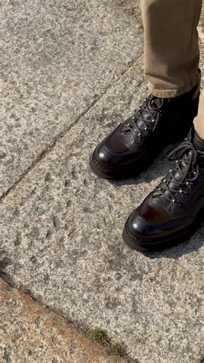 3K views · 58 reactions | Built for grip. Designed for style. ❄️ This lace-up boot with metal hooks and Arctic Grip sole delivers stability, comfort, and bold character in every step. #BootStyle #ArcticGrip #WinterFootwear #BarrettShoes #MadeInItaly | Barrett Official | Facebook