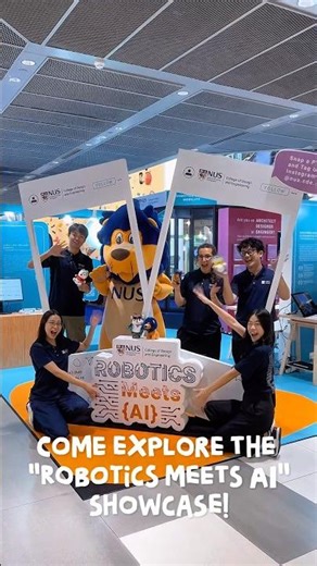 Come explore the “Robotics Meets AI” showcase!