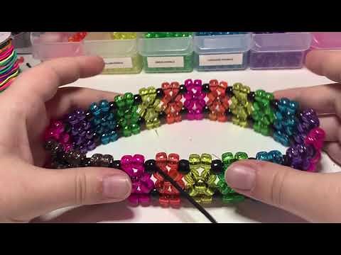 Spiked Kandi Choker Tutorial | Easy Kandi Tutorial