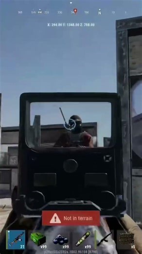 #rust #rustconsole #pvp new crosshair and holo sight update rust console edition