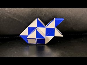 Magic snake: how to make a fish.(24 pieces).🐟