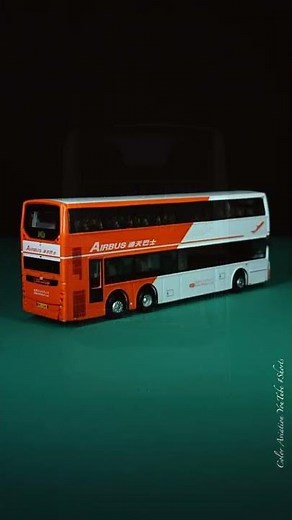 1/120 Scale 80M Model 龍運巴士 / 通天巴士 Long Win Bus A41P Airport Bus【ENVIRO500 EURO IV 12M 6402】#Shorts