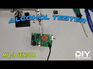 How to Build an Alcohol Tester with MQ3 Sensor and NE555 | DIY Electronics