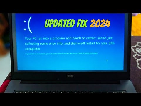 How to Fix Critical Process Died Blue Screen Error on Windows 11 &10