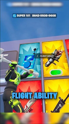 HOW TO UNLOCK THE FLIGHT ABILITY IN SUPER 1v1 FFA!!!