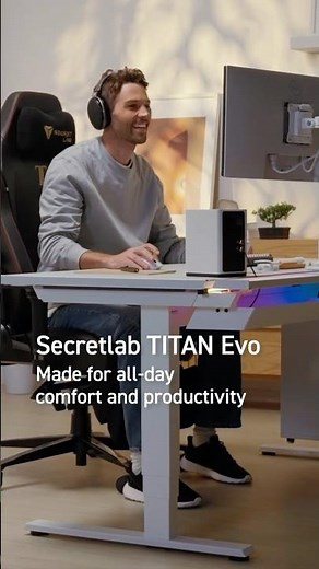 From nap to work in an instant | Secretlab TITAN Evo