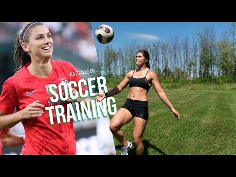 Soccer Training | Day of Training like USWNT Alex Morgan
