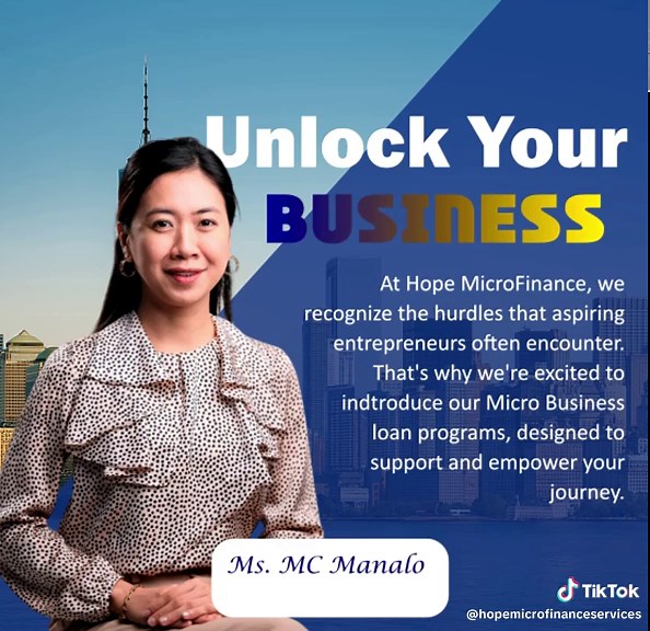 Every great business once started small. Take your first step with our Micro Business Loan – made for dreamers, doers, and changemakers like you. At Hope MicroFinance, we believe in your potential. Let’s grow—together. #HopeMicroFinance #EmpowerEntrepreneurs #SmallBizBigDreams #GrowWithHope #StartToSuccess