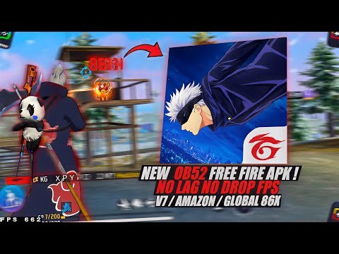 🚨 FREE FIRE OB52 V7 | AMAZON | GLOBAL | 86X NO LAG !