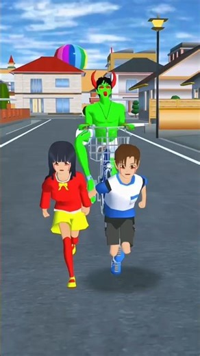 Zombie Kidnapper on a Bicycle 😱 | Brother Chases to Save His Sister | Sakura School Simulator