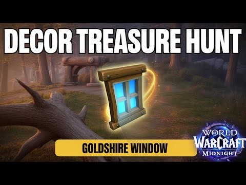 Decor Treasure Hunt FAST Guide - Goldshire Window | WoW Midnight Housing
