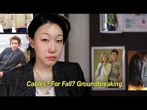 5 patterns for my perfect aran cardigan + a lil history lesson