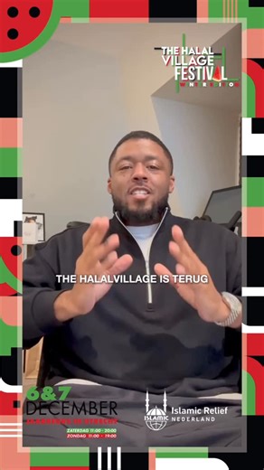 The Halal Village on Instagram: "Op veler verzoek én exclusief op The Halal Village Festival… hij is terug. Muslim Belal, één van de meest geliefde Anasheed-artiesten uit de UK, staat 6 & 7 december LIVE op onze MainStage met een krachtige performance én een exclusief interview. Tickets gaan hard. Pak je plek voordat het te laat is en zorg dat jij erbij bent op de Winter Edition van The Halal Village Festival. We kijken er écht naar uit om dit bijzondere weekend samen met jou te beleven twee dag
