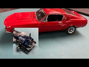1967 Ford Mustang Shelby GT-350 1/25 Model Build Time-Lapse