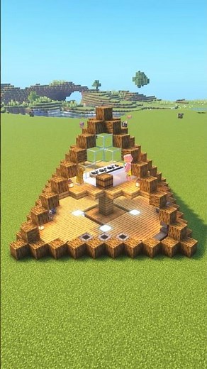 Minecraft Ultimate Pyramid House 🏡 #minecraft