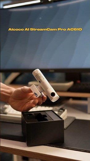 AI face-tracking webcam? I’m sold! The “Aicoco Streamcam Pro AC610 “