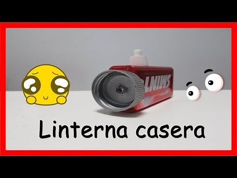 🔦 Hacer Una LINTERNA CASERA 🔦 con MATERIALES RECICLADOS