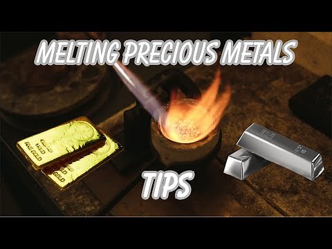 Melt Silver / Gold - HOW TO MAKE INGOT - Step by Step Tutorial