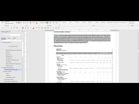 ACC-345 Report and Model Overview