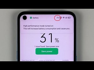 How to enable/disable High Performance Mode on OPPO A53 Android 10