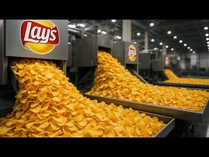 How Lays Potato Chips Are Made In Factory |The Incredible Process Behind Your Favourite Snack