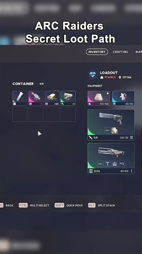 swervykillz on Instagram: "ARC Raiders SECRET Loot Path 👀🔥 #arcraiders #arcraidersgame #arcraidersgameplay #arcraidersclips"