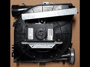Noisy ECM furnace draft inducer ball bearing - FIXED - how to replace the ball bearing