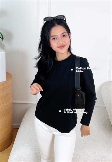 Joy Basics Long Sleeve Cotton Tops Now Available!