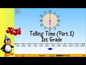 ST Math 1st Grade - Telling Time (Part 1)
