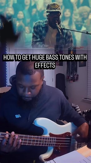Reggie Rhett on Instagram: "Clean vs octave + drive — same part, way more weight. This is how I get the bass to feel huge without getting loud in the mix. Shout to a few cats that really inspired how I use FX: @danielcornejo__ @n__edwards 👀🔥 Lowkey thinking about building an HX Stomp bass FX pack for worship players… What y’all think? 👇 #WorshipBass #BassFX #ChurchBass #BassInTheMix #HXStompBass #WorshipMusicians #CCMBass #BassTone"