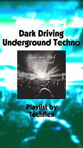 66K views · 3.6K reactions | Straight from Vienna's underground to your speakers  Techflex, Vienna's techno producer and mastermind of Shadow State, curates his favorite raw, hypnotic, dark, and hard-hitting Techno tracks. Check out his Spotify playlist: Dark Driving Underground Techno. | Techflex | Facebook
