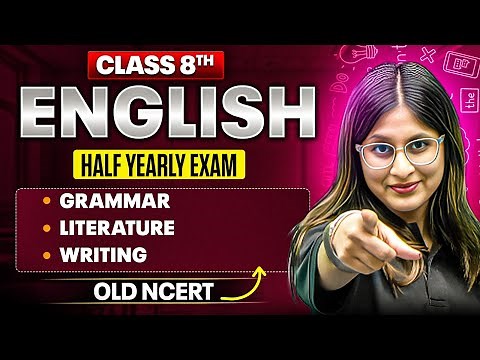 Class 8 English Half Yearly Revision || Old NCERT || Rubena Ma'am 🎯